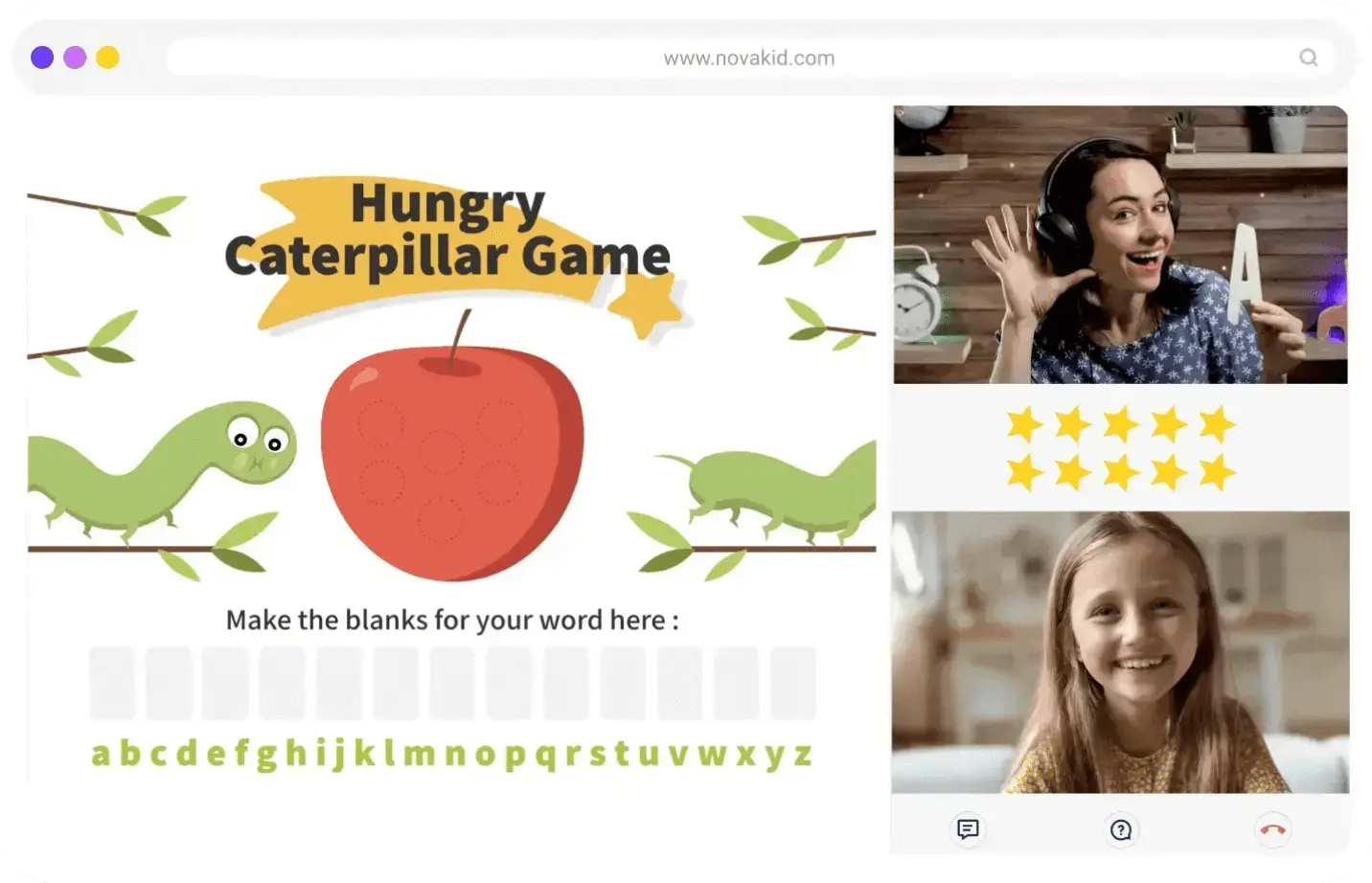 Online English classes for kids | English for children Online | Novakid